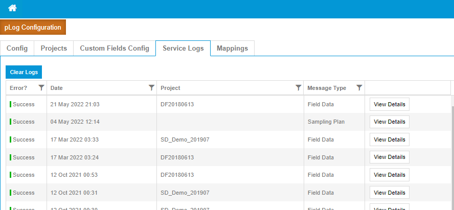 Bore Logging Data Collection - PLog - ESdat Help Manual