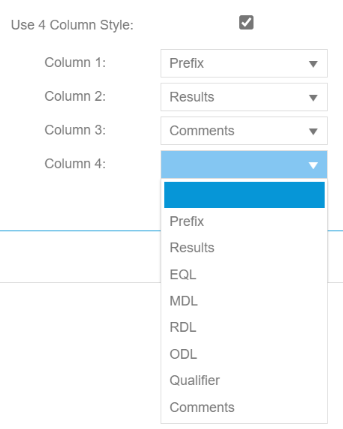 Chemistry Tables - ESdat Knowledge Base