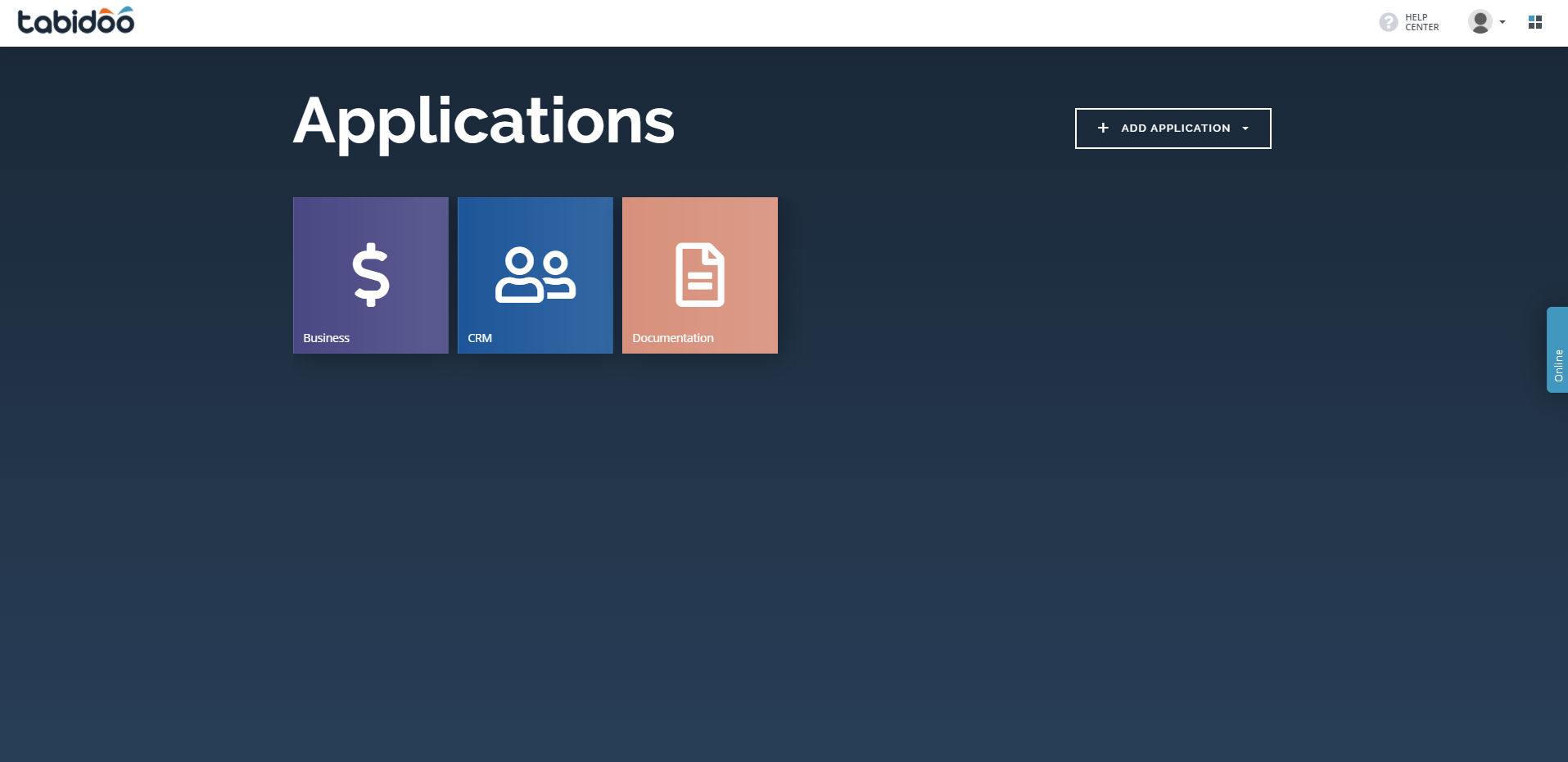Applications, Modules and Tables - Tabidoo Help Center