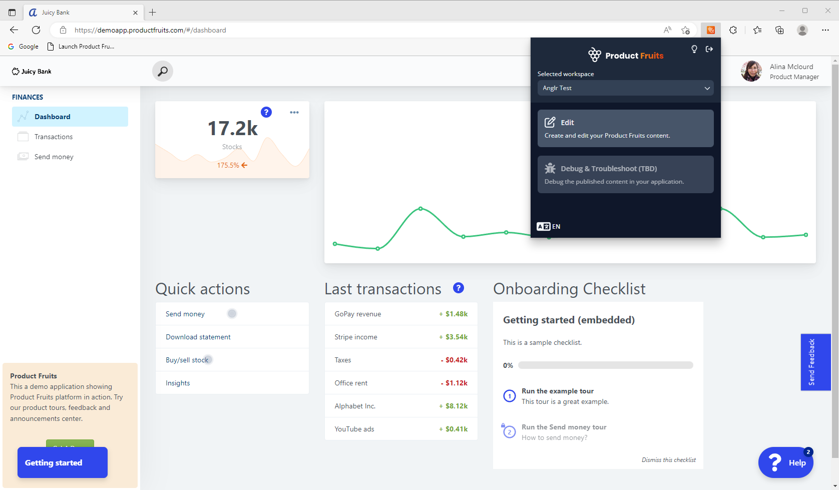 Basic setup - Product Fruits Help Center