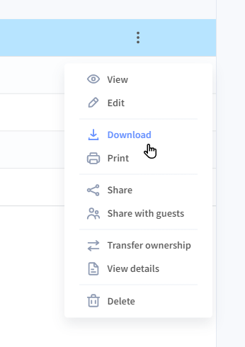 Download a Document - dox2U Help Center