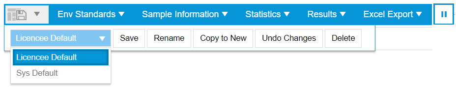 Chemistry Tables - ESdat Knowledge Base